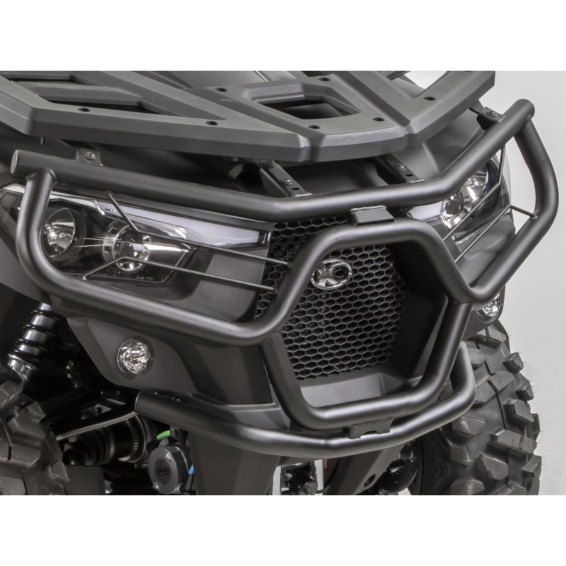 Bumper de protection avant noir Heavy Duty pour quad Kymco MXU 550 et ...